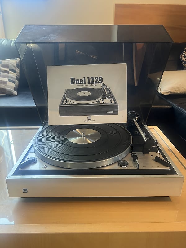 Dual 1229 Early 1970s - Silver | Reverb
