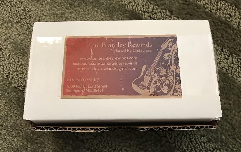 Tom Brantley Geddy Lee Jazz Bass Pickups | Reverb