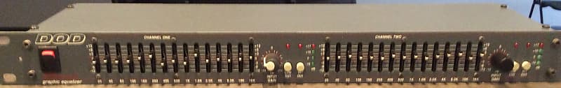 DOD 430 Series II Graphic EQ 1980s Grey | Reverb