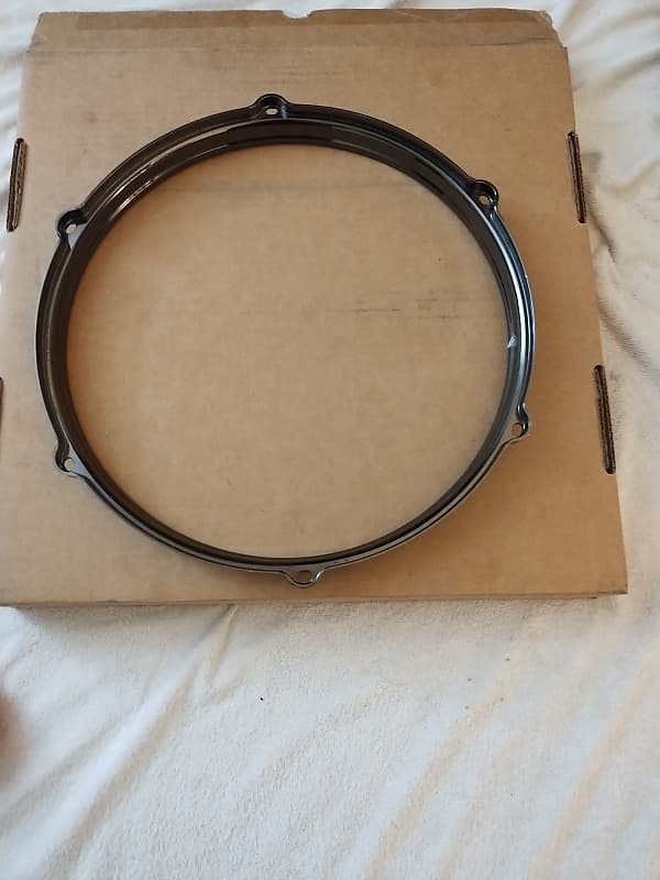 Drumfactory die cast hoops 12 inch 6 lug - black | Reverb