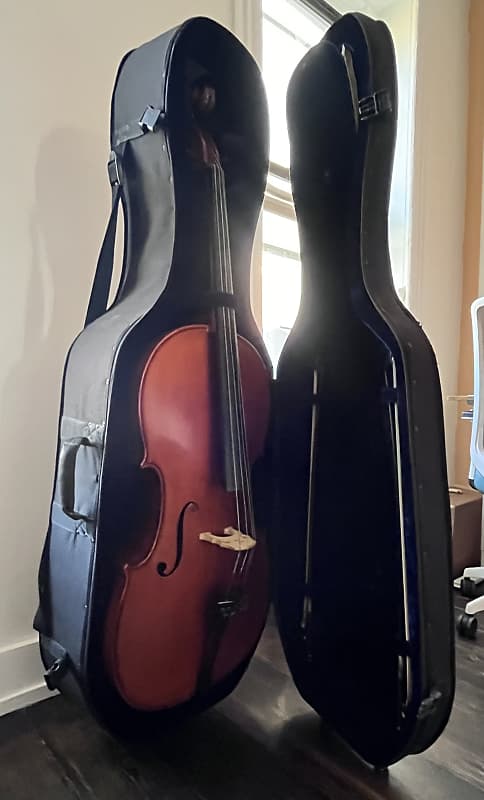 Gliga 4/4 Cello 2007 - Stained Wood | Reverb