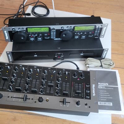 Numark CD Deck and Mixer C3USB CDN22 MK5 2010's - Black | Reverb