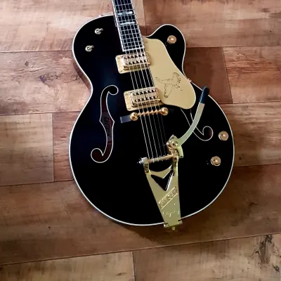 Gretsch G6136T Black Falcon Jr 1 Of 16 Made! FSR 2014 Black | Reverb