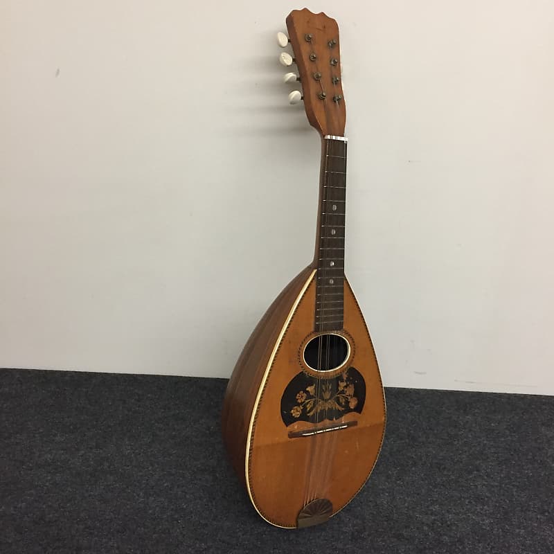 Stella Round Back Mandolin 30's - Natural | Reverb