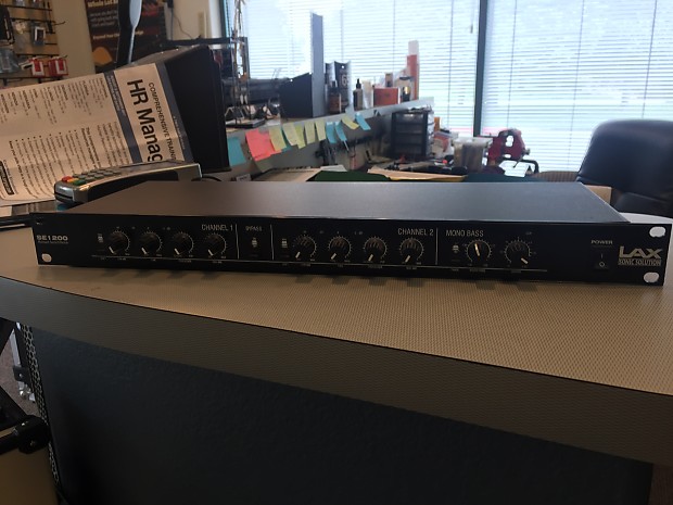 LAX Sonic Solution SE1200 black | Reverb