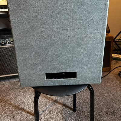 1960's Audition Baby Blue Sparkle Tube Amp MIJ Teisco HiLo | Reverb