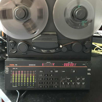 X2 FOSTEX R8 1/4" REEL TO REEL 8 TRACK RECORDERS | Reverb