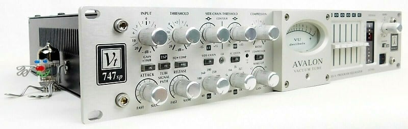 Avalon Design VT-747 SP Tube Opto Compressor Stereo +Fast | Reverb