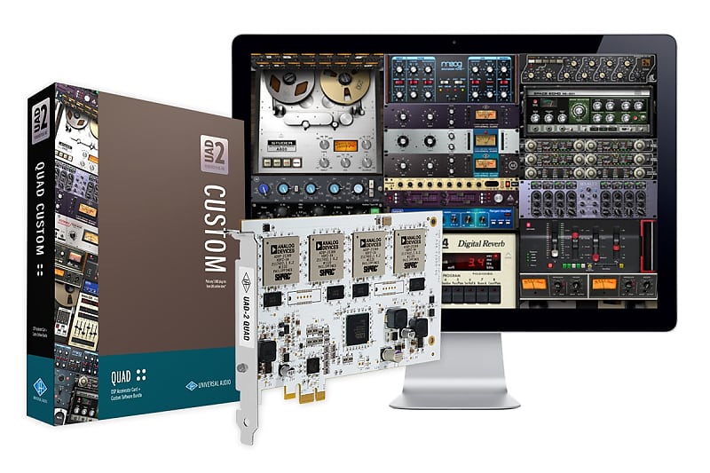 Universal Audio UAD-2 PCIe Quad Custom DSP Card | Reverb