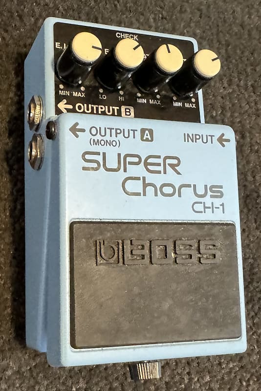 Boss CH-1 Super Chorus (Dark Gray Label) 2001 - Present - | Reverb