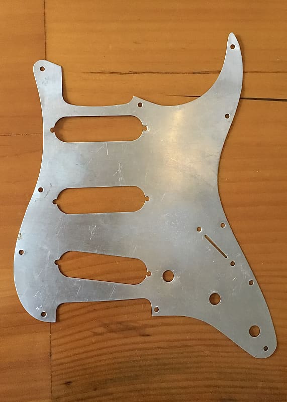 Stratocaster SSS Thin Metal Pickguard Grounding Shield | Reverb