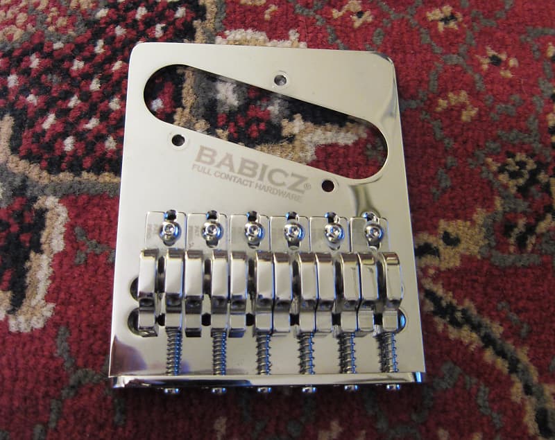 Babicz Full Contact Hardware, FCH-TELCHR, Chrome Telecaster | Reverb
