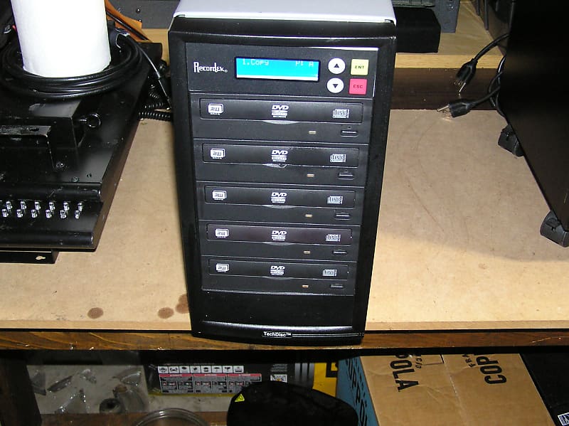 Recordex DVD-5-H 5 bay DVD duplicator | Reverb