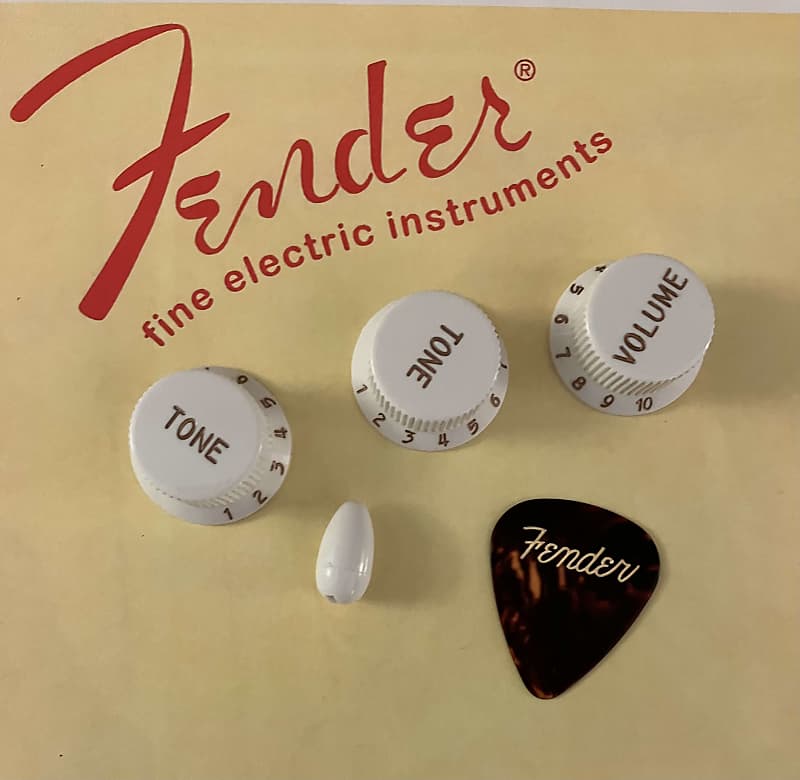 1954 Fender Stratocaster Strat Custom Shop Knobs & Football | Reverb