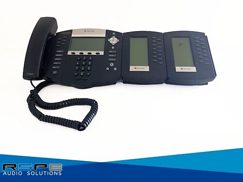 Polycom SoundPoint IP 650 w/2 Polycom - Black | Reverb
