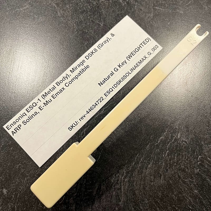 Ensoniq Replacement Weighted G Key (Ensoniq Keybeds) for | Reverb UK