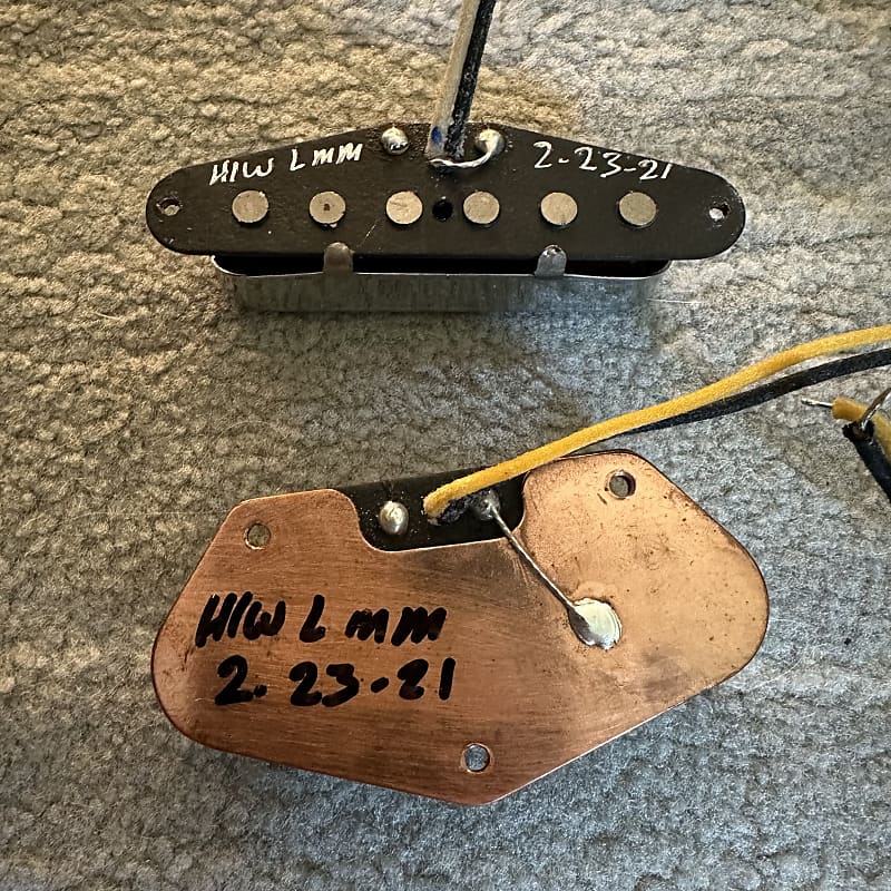 Fender Custom Shop Handwound '58 1958 Telecaster Tele Pickups | Reverb