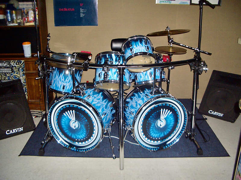 Pearl Export Custom drum set kit | Reverb