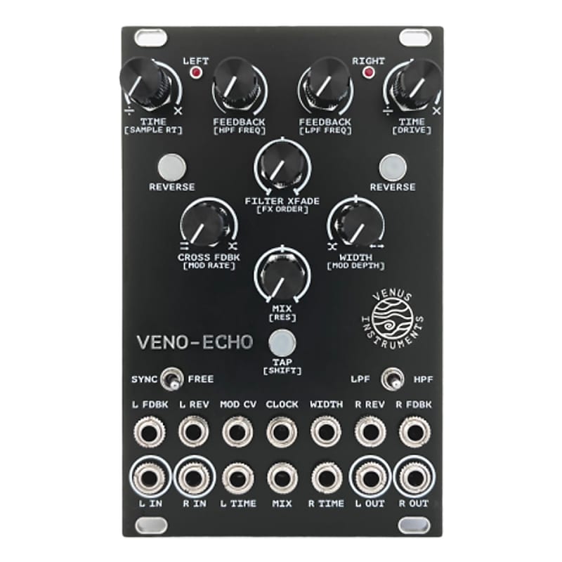 Venus Instruments Veno Echo Stereo Delay Eurorack Module | Reverb