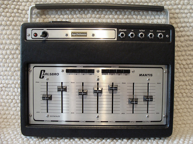 Carlsbro Mantis Delay/Echo 1970-1974 Silver/Black | Reverb