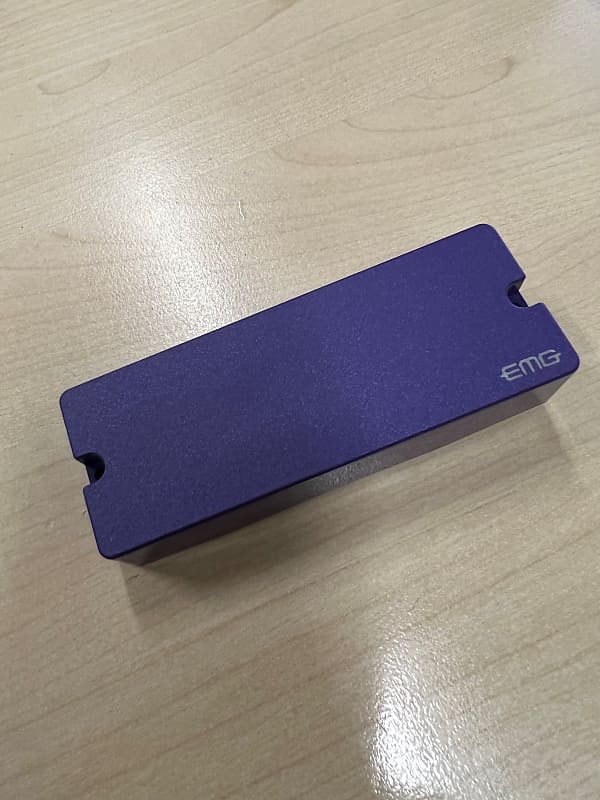 EMG 35DC active 4 string bass pickup- Blue 2014-2022 Purple | Reverb