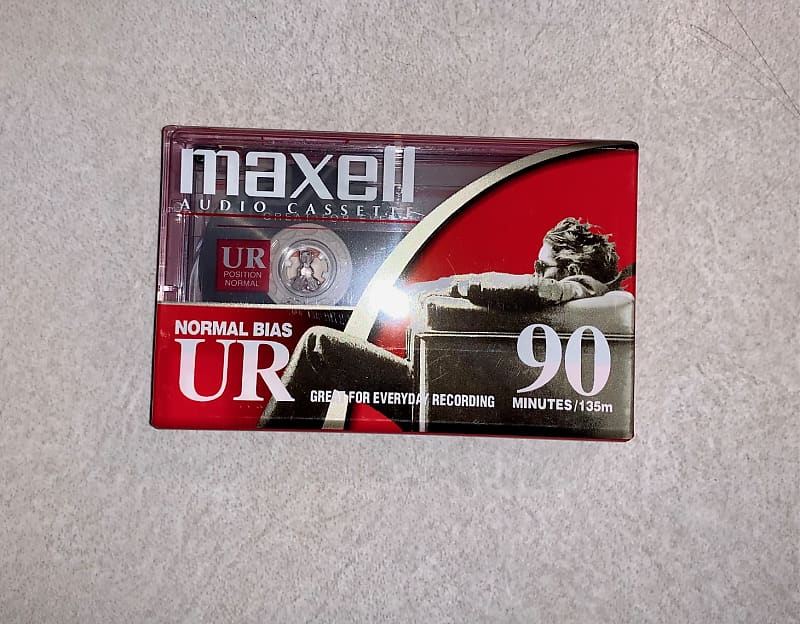Maxell Cassette Tapes Blank For Recording 90 Min / New Old | Reverb
