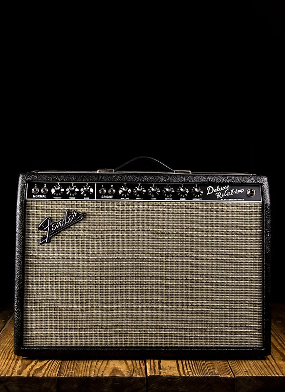 Fender '64 Custom Deluxe Reverb Black - Free Shipping | Reverb