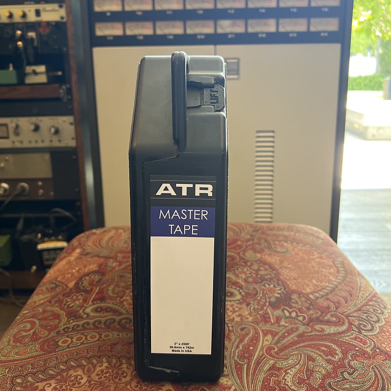 ATR 2” ATR Magnetics Studio Master Tape 2016 - Silver Metal | Reverb