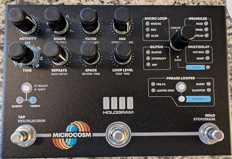 Hologram Electronics Microcosm BLACK SPECIAL EDITION 2022 | Reverb