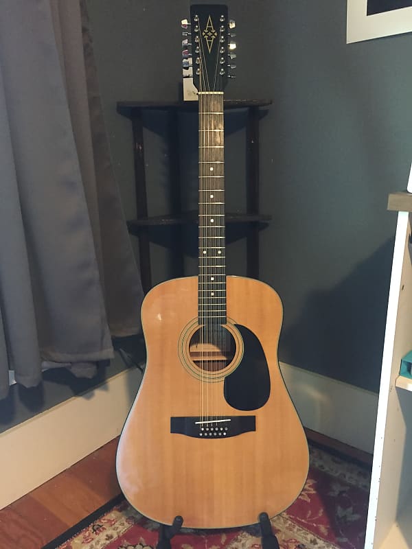 90s MIK Alvarez Regent 5214-12 w/case | Reverb