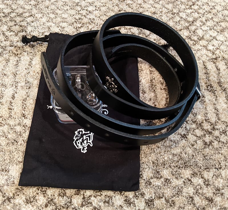 Red Monkey Slasher Guitar Strap as worn by Slash and Joe | Reverb