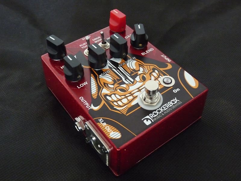 Rockerbox Ruby Head Bass Preamp 2018 Candy Apple Red | Reverb UK