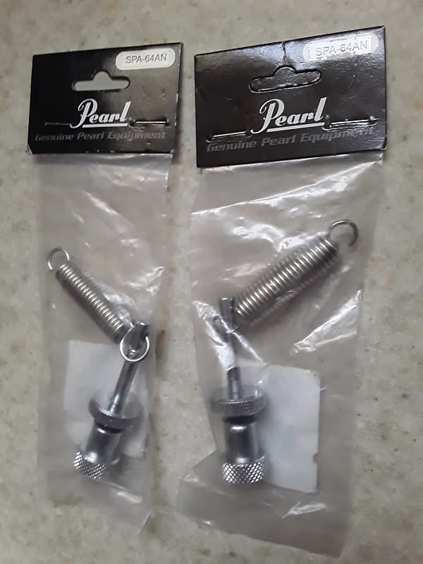 (*Last Pair*) Pearl Eliminator Polished Chrome Pedal Springs | Reverb