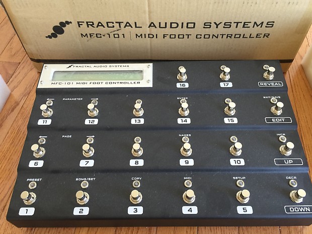 Fractal MFC-101 MARK 1 MIDI Foot Controller | Reverb