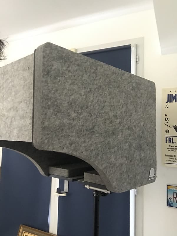 t.akustik Vocal Head Booth 2022 - Grey | Reverb Australia