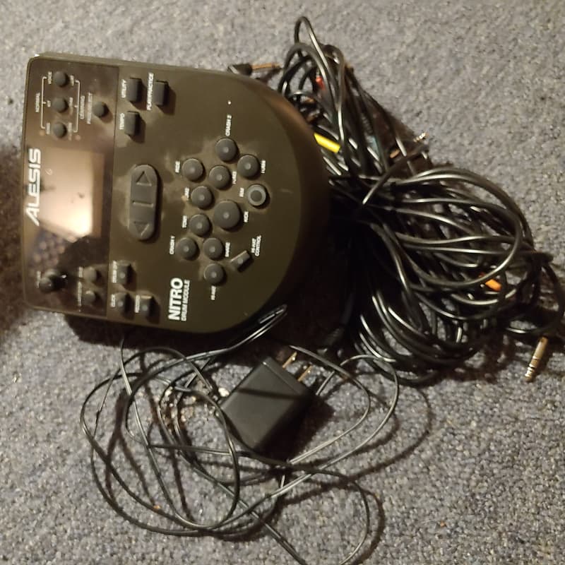 Alesis Nitro DM7X Electronic Drums Module Pre Mesh Heads | Reverb