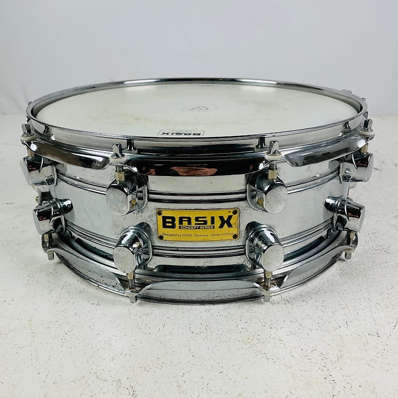 14" Basix Concept Series Snare Drum By Gewa | 10 Lug | Steel | Reverb