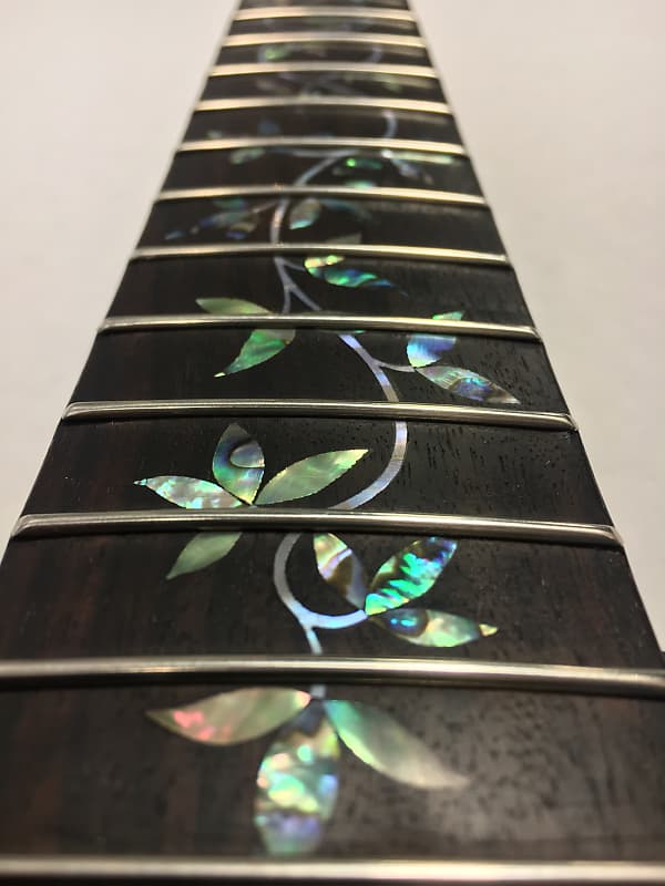 Unbranded Solid Rosewood with Abalone Vine Inlay Telecaster | Reverb