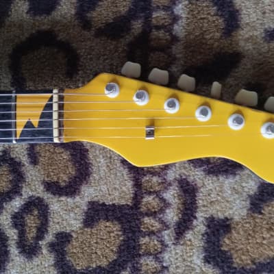 Synsonics Terminator 1980's - Yellow Electric Guitar | Reverb