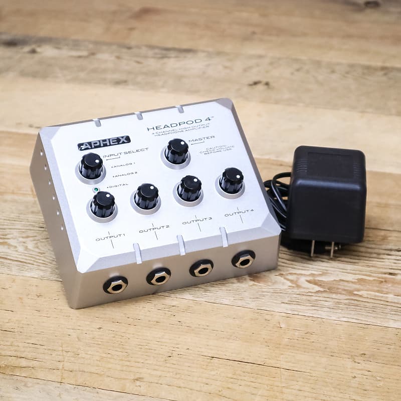Aphex HeadPod 4 4-Channel High Output Headphone Amplifier | Reverb