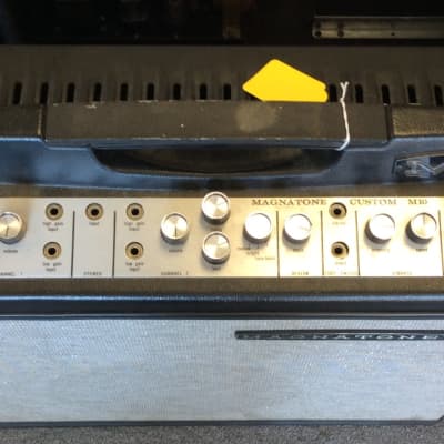 Vintage Magnatone Custom M10-A Estey (w/ foot switch & cover) | Reverb