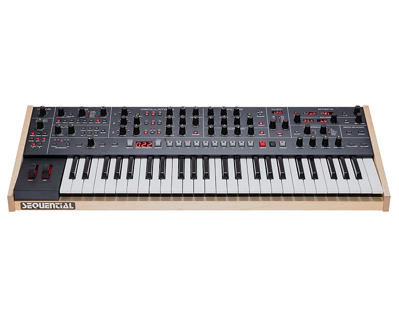 Sequential Trigon-6 6-Voice Polyphonic Analog Synthesizer | Reverb