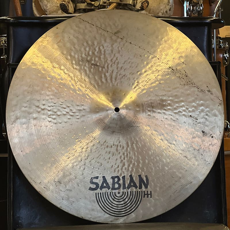 VINTAGE 1980's Sabian 22" HH Germanic Orchestral "Ride" | Reverb