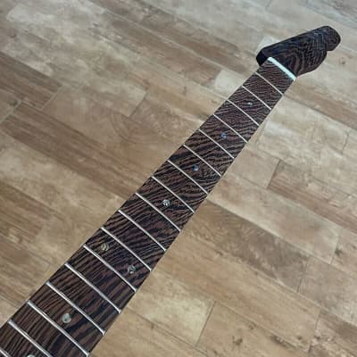 Wenge Wood Telecaster Tele Style Guitar Neck DIY Project | Reverb