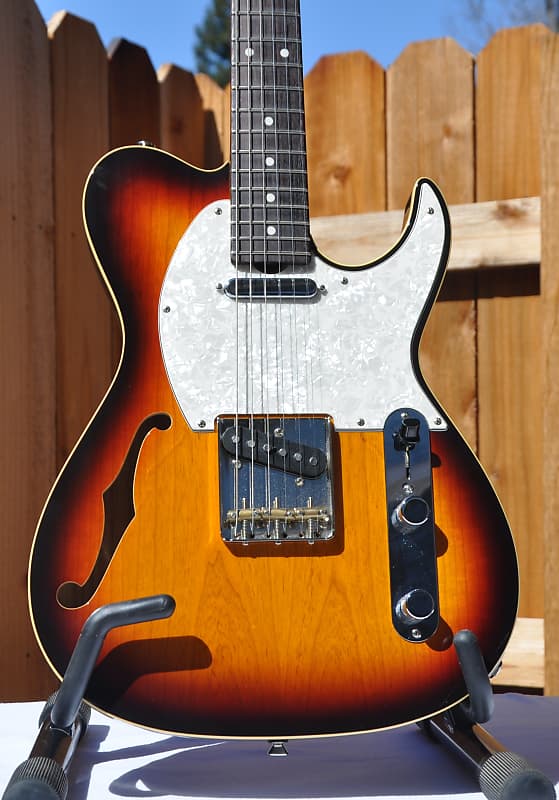 2003 Grosh Retro Classic Hollow VT Thinline Alder Body | Reverb