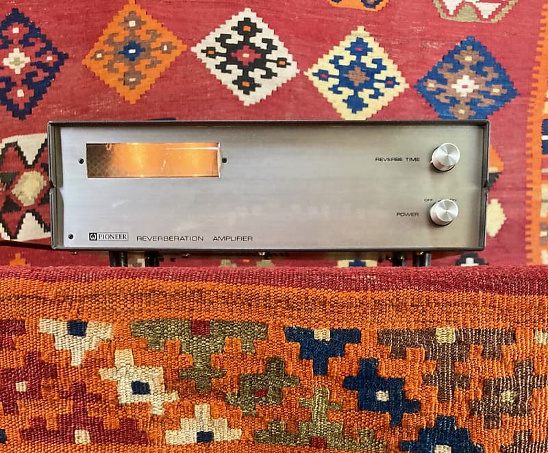 1970's Pioneer SR-101 Stereo Tube Reverb | Reverb