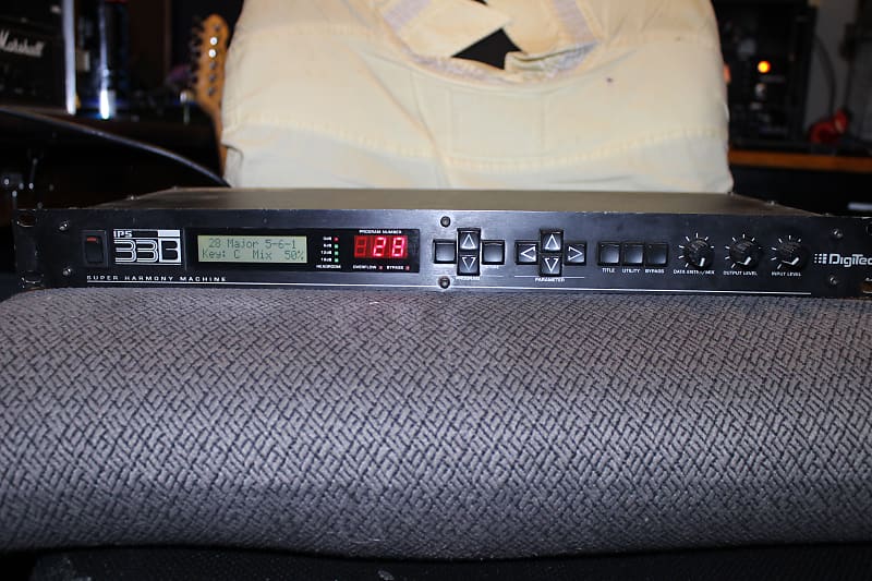 DigiTech IPS 33B Super Harmony Machine NOV 1990 - Black | Reverb