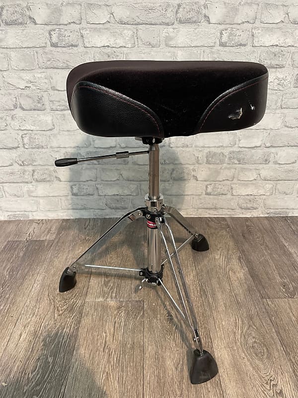 Gibraltar Gas Lift Drum Stool Saddle Throne / Drum Hardware | Reverb