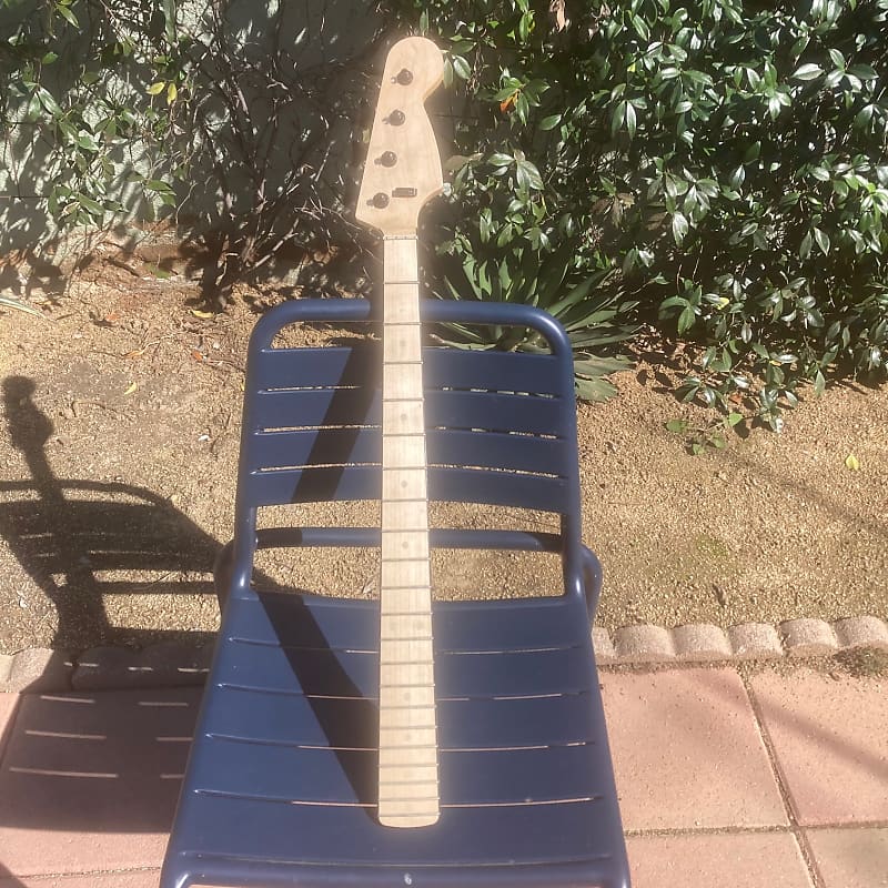 Warmoth Jazz Bass Neck 2023 - Maple with Bad Ass Tuners | Reverb
