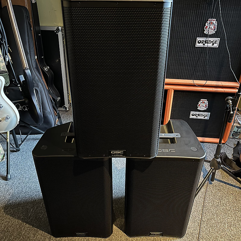 (3) QSC K12.2 2-Way 2000-Watt 12" Active Loudspeaker 2010s - | Reverb